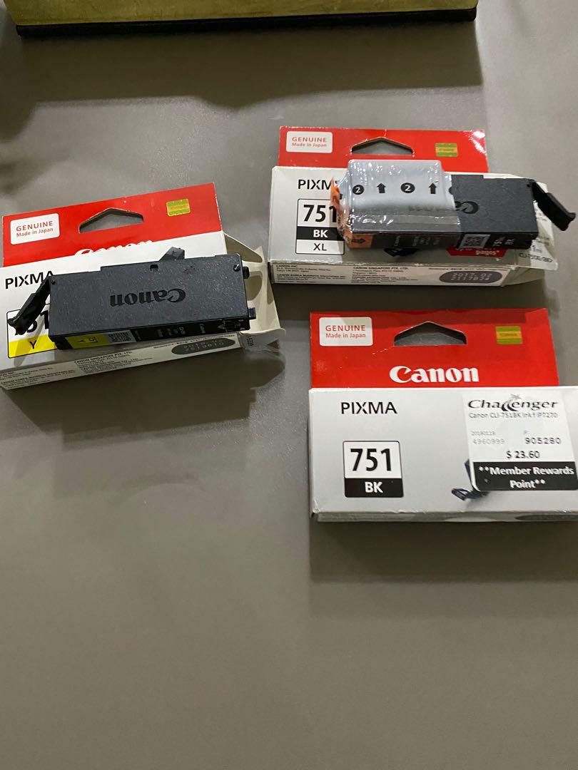 Canon Pixma 751 Ink Printer, Computers & Tech, Printers, Scanners ...