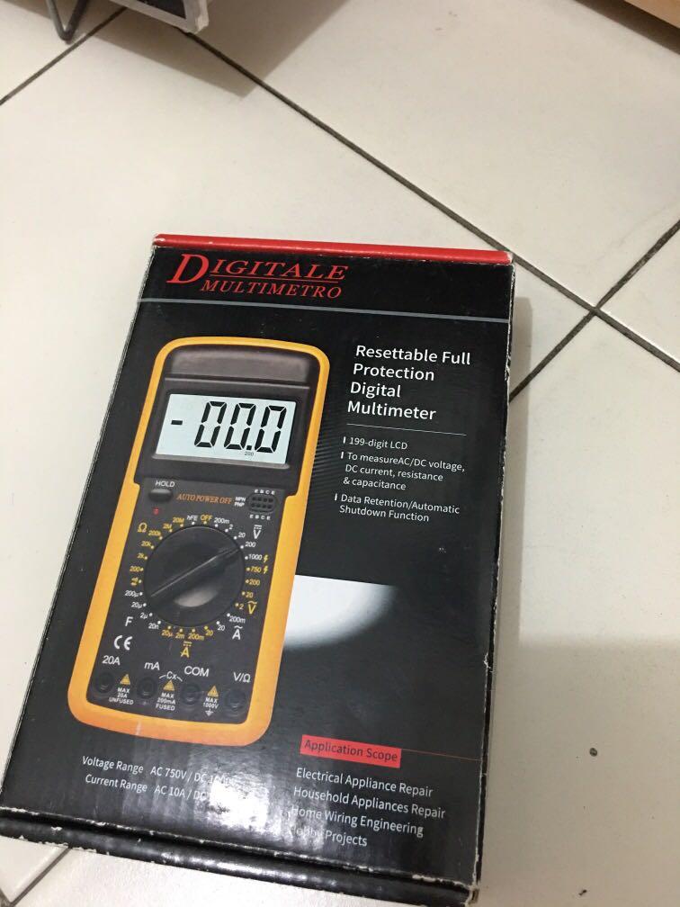 Digital Multimeter, Health & Nutrition, Health Monitors & Weighing ...