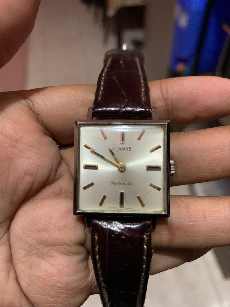 Duwards Diplomatic Watch, Luxury, Watches on Carousell