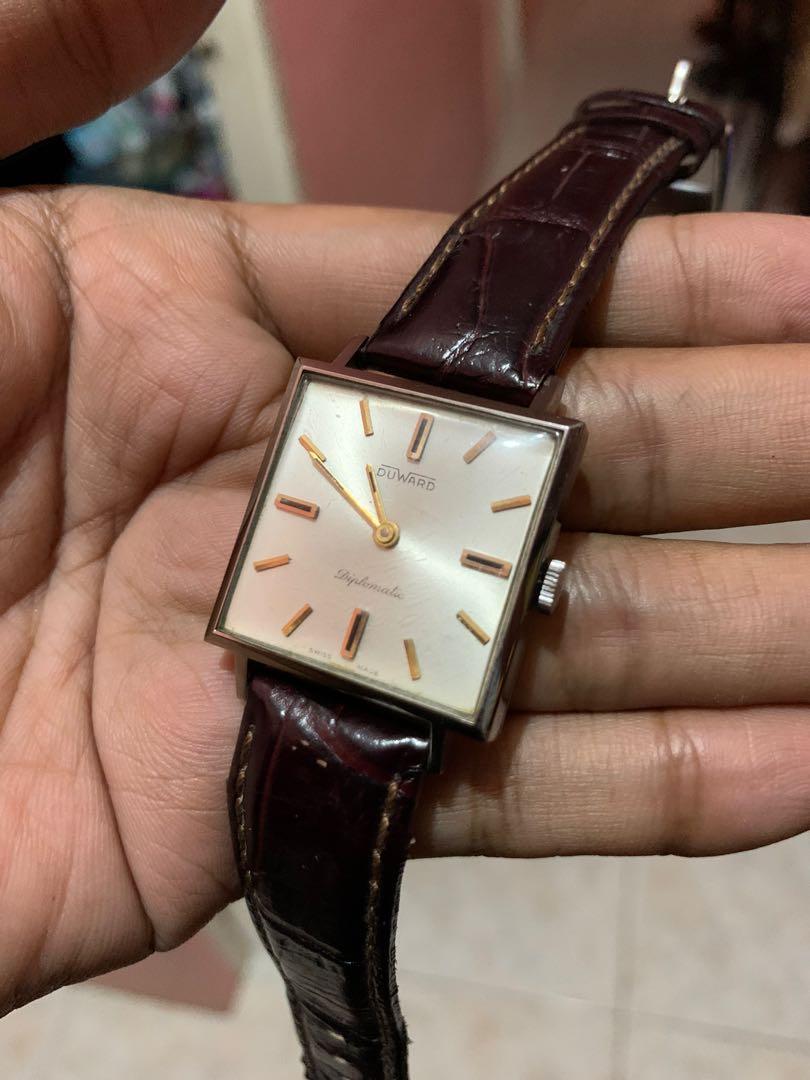 Duwards Diplomatic Watch, Luxury, Watches on Carousell