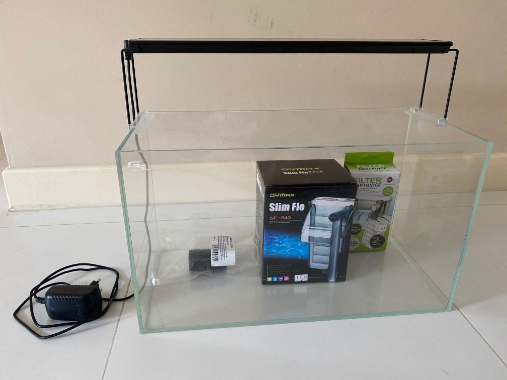 Fish tank set, Pet Supplies, Homes & Other Pet Accessories on Carousell