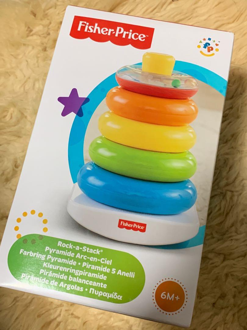 Fisher Price Stacking Rings, Hobbies & Toys, Toys & Games on Carousell