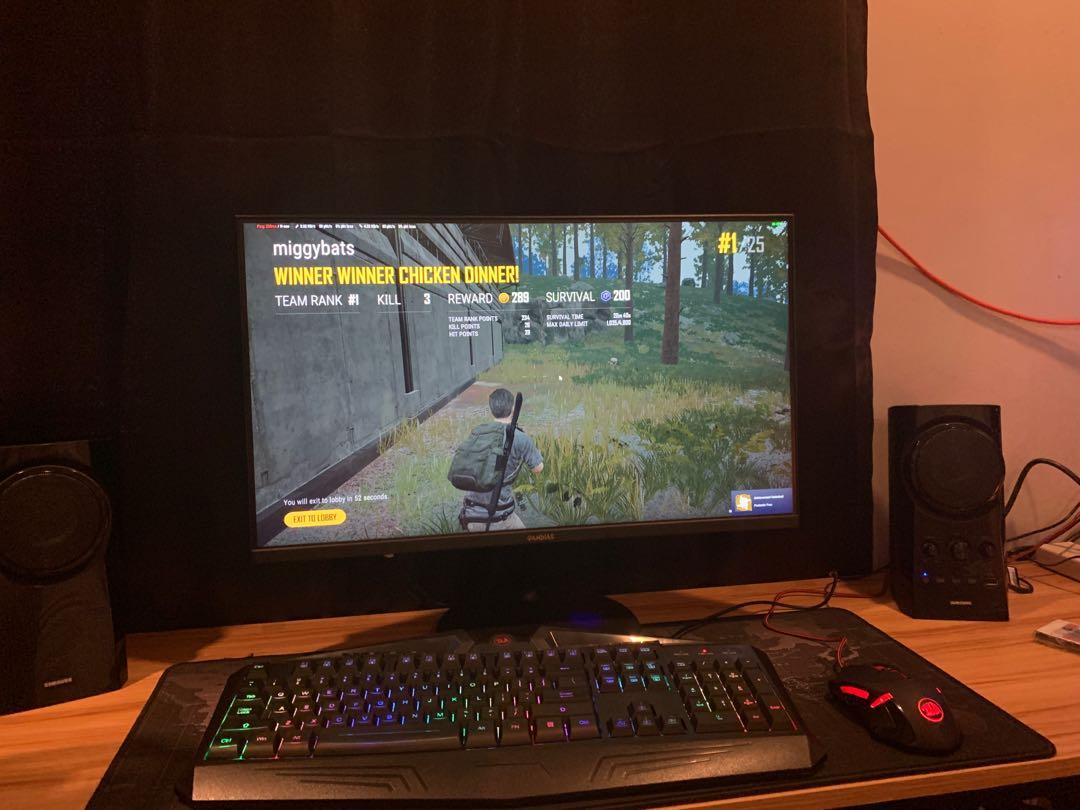 Gamdias Atlas 24inch Frameless, Computers & Tech, Parts & Accessories ...