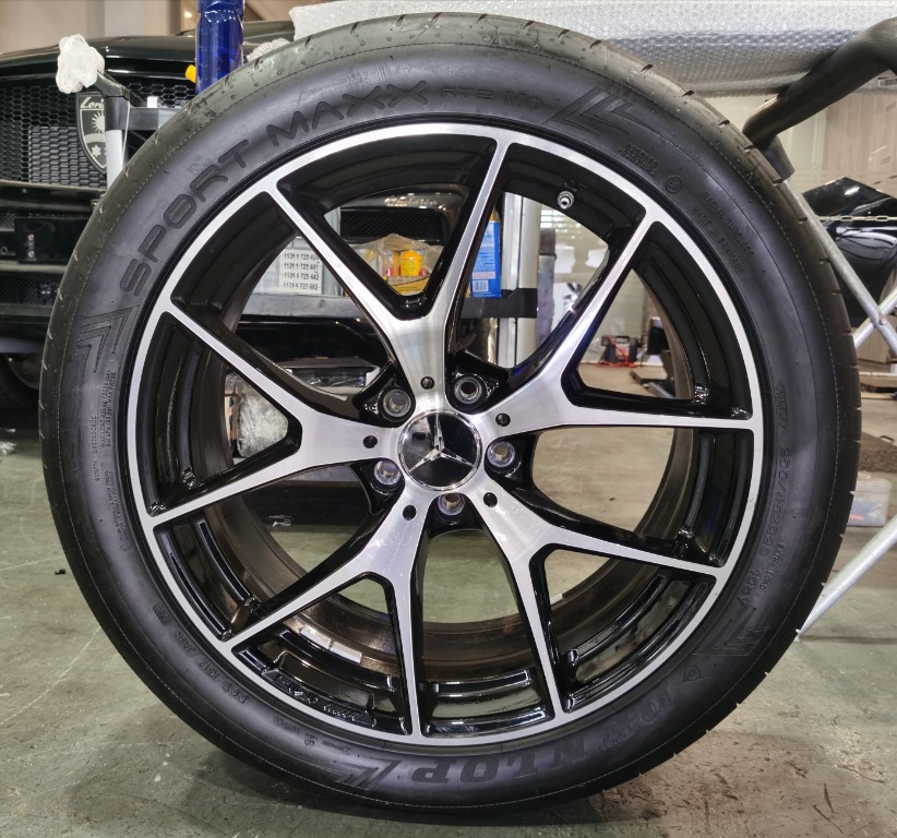 GLC AMG Cross-Spoke Rims 20" With Tires Set., Car Accessories, Tyres ...