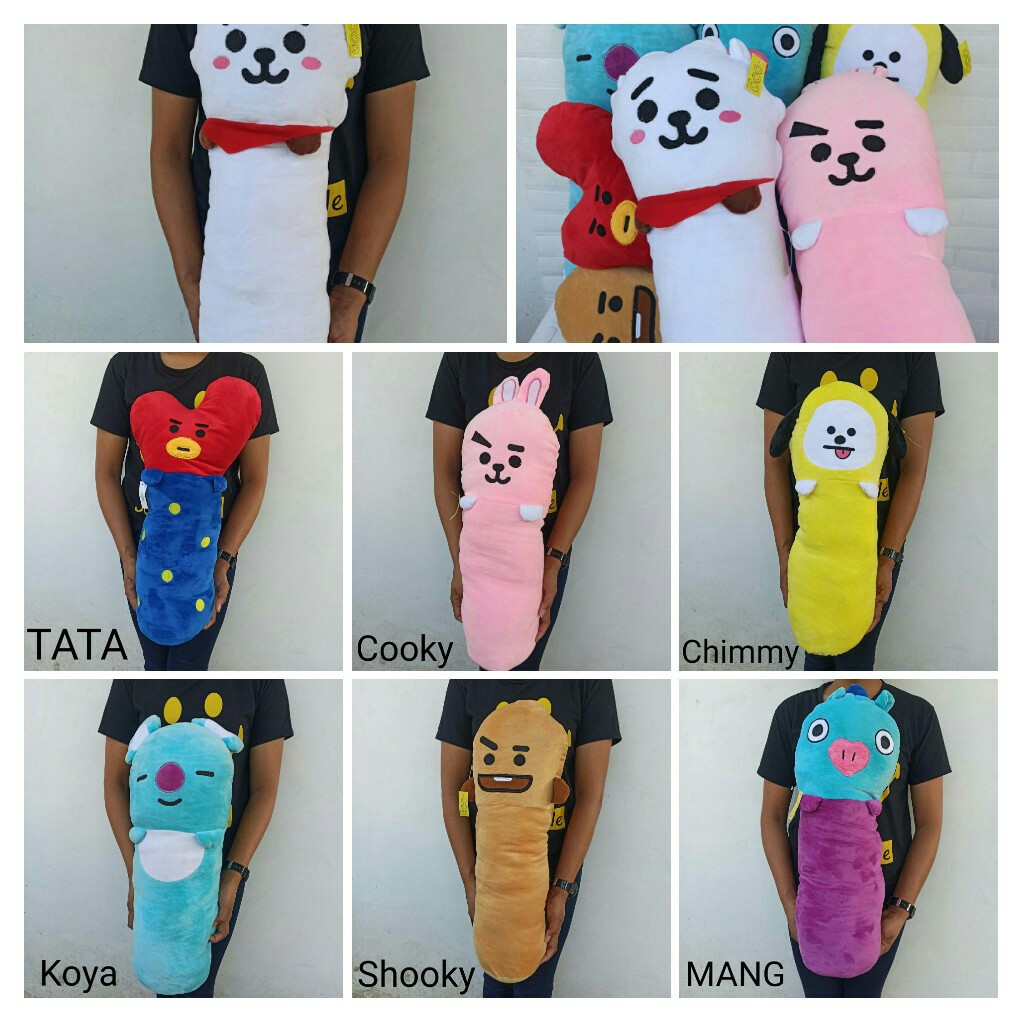 Guling bts / bt21, Bayi & Anak, Mainan & Baby Walker di Carousell
