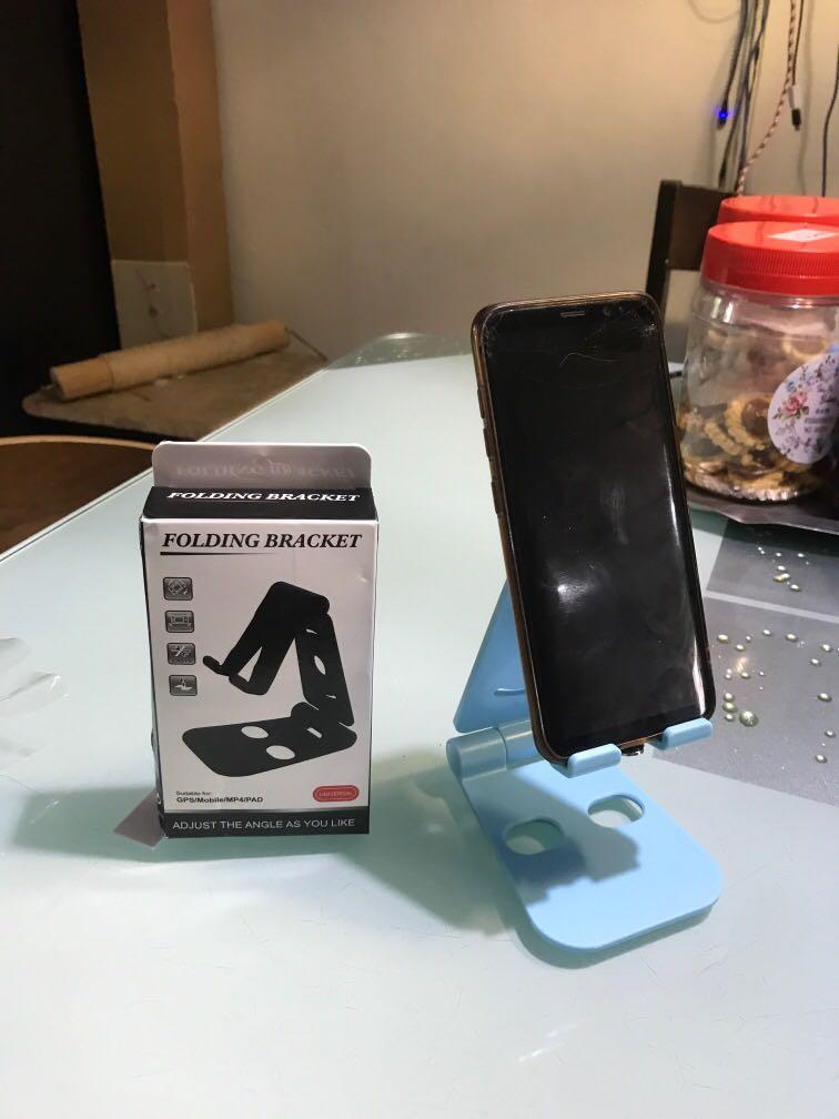 Handphone stand / folding bracket, Mobile Phones & Gadgets, Mobile & Gadget Accessories, Mounts ...