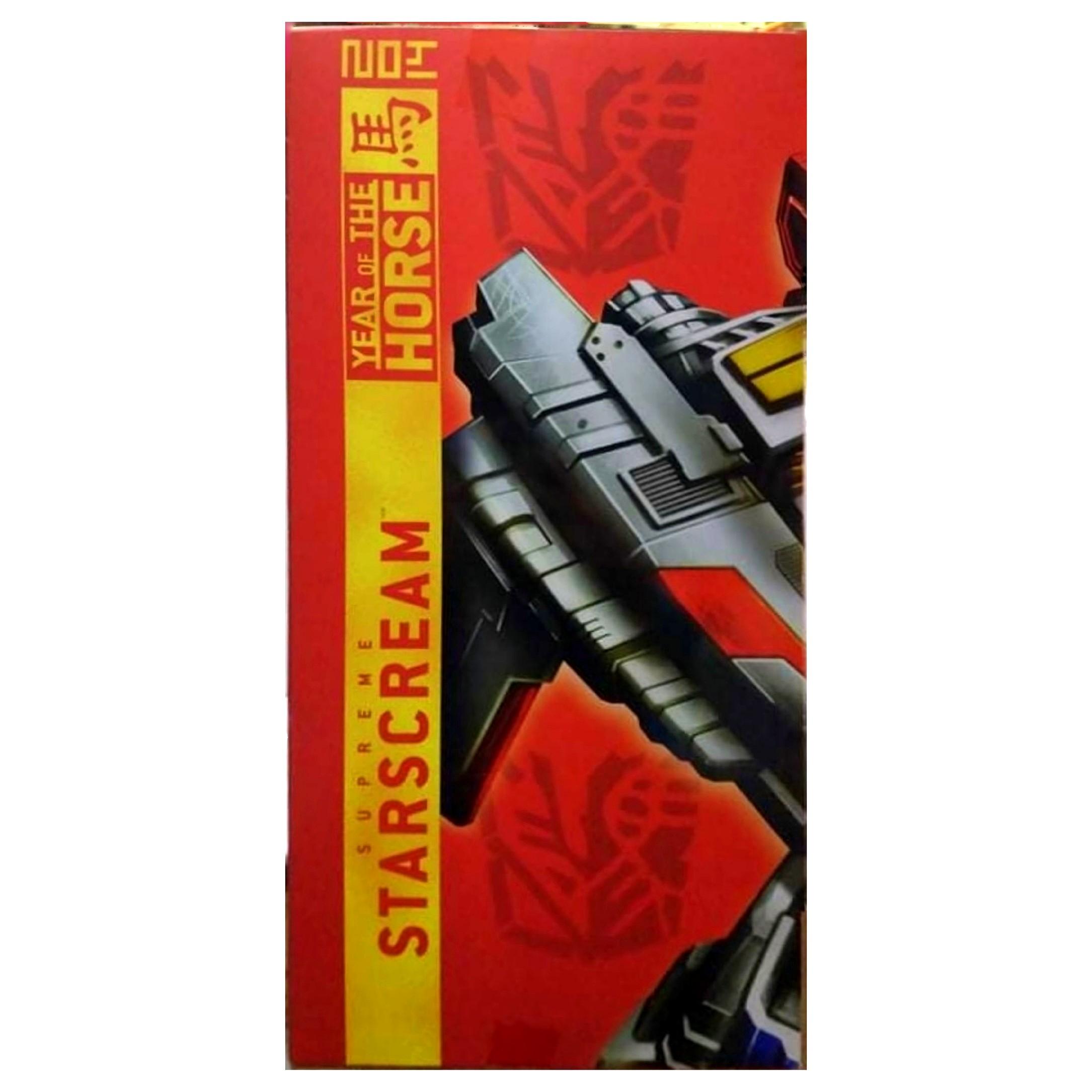 Hasbro Starscream Supreme Transformers Platinum Edition Year of the ...