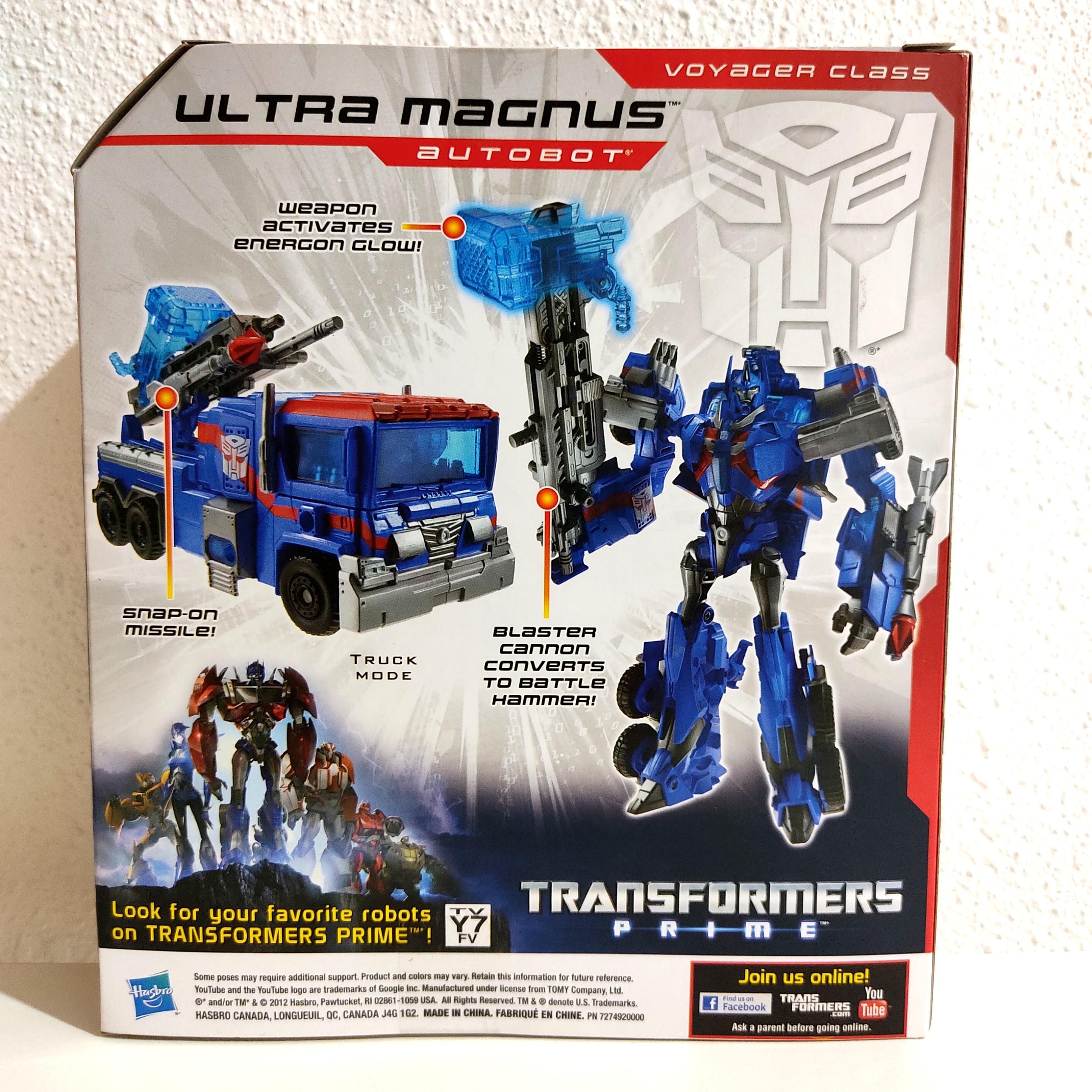 Hasbro Ultra Magnus Transformers Prime Robots in Disguise [RID] Series ...