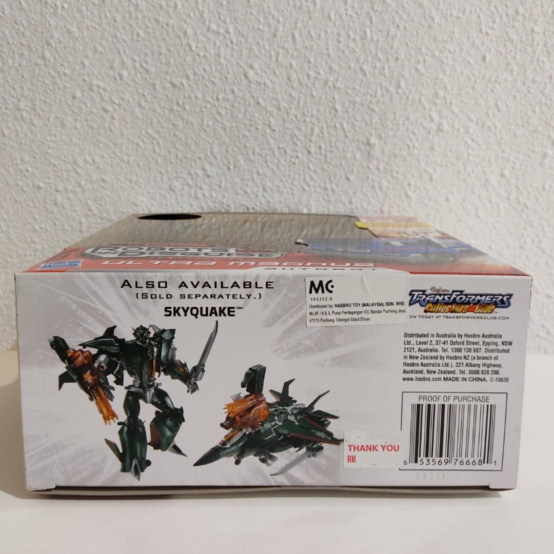 Hasbro Ultra Magnus Transformers Prime Robots in Disguise [RID] Series ...