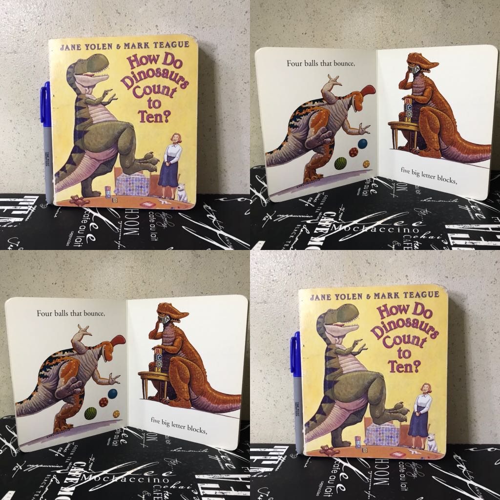 How do dinosaurs count to ten, Hobbies & Toys, Books & Magazines ...