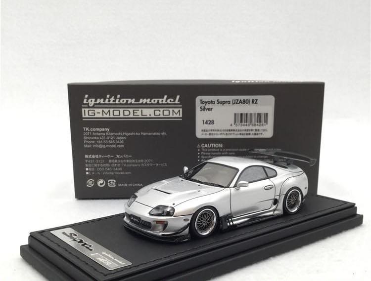 Ignition Model 1/43 Toyota Supra (JZA80) RZ IG1428, 興趣及遊戲, 收藏品及紀念品, 明星 ...