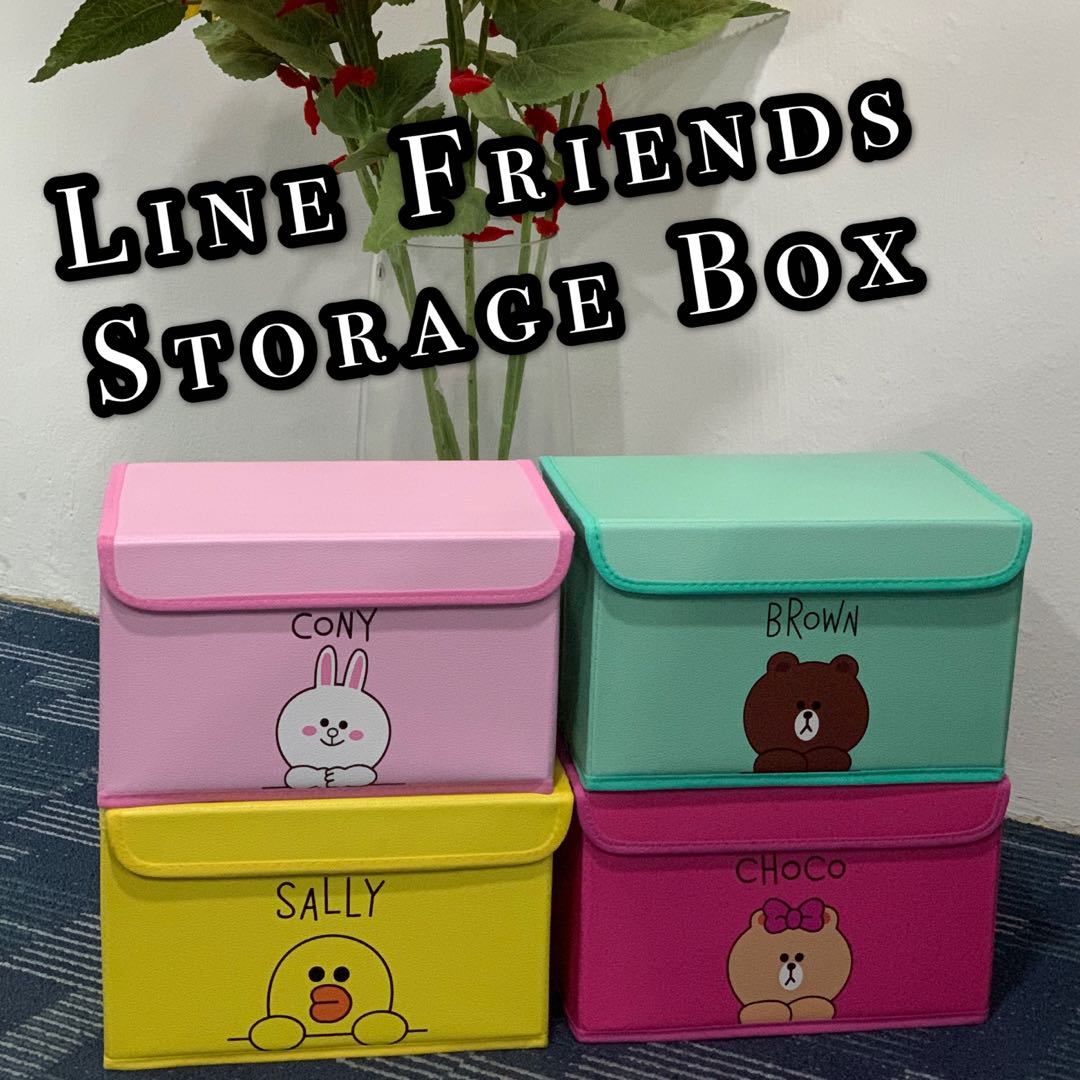 Line Friends Storage Box, Hobbies & Toys, Memorabilia & Collectibles, K ...