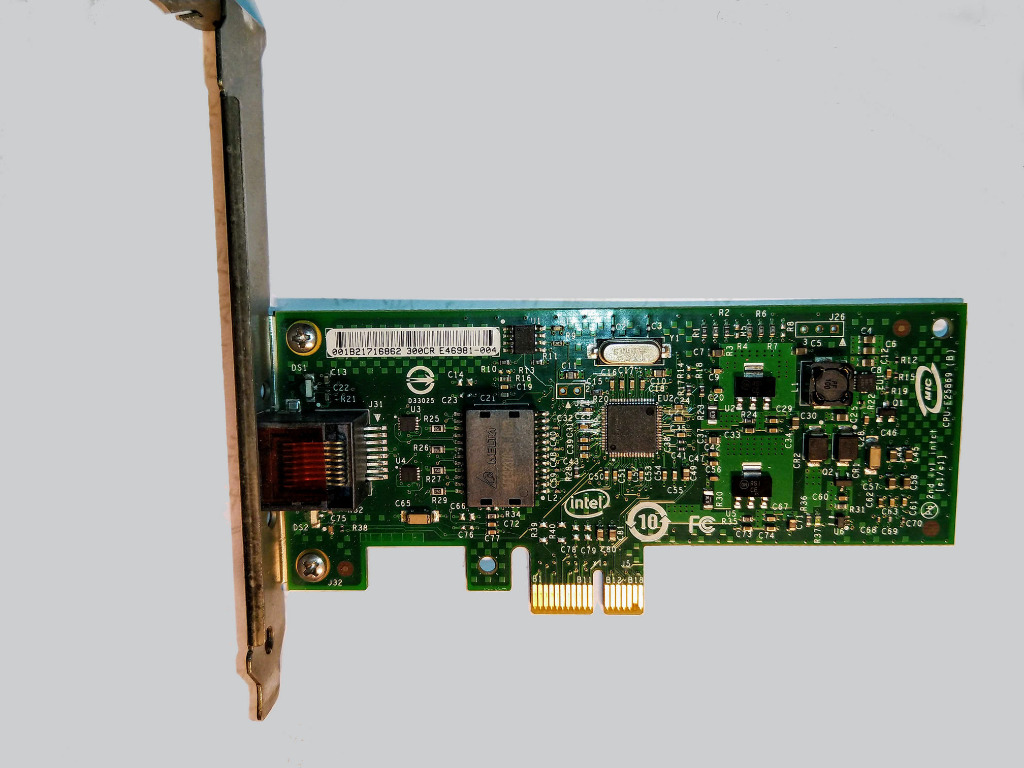 Intel Gigabit CT PCI-E Network Adapter Lan Card 新淨, 電腦＆科技, 電腦周邊及配件 ...