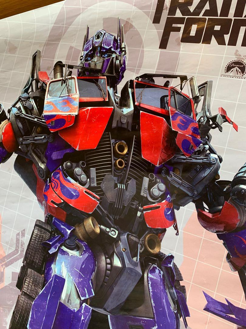 Large size Transformer Optimus Prime Poster, Hobbies & Toys, Toys ...