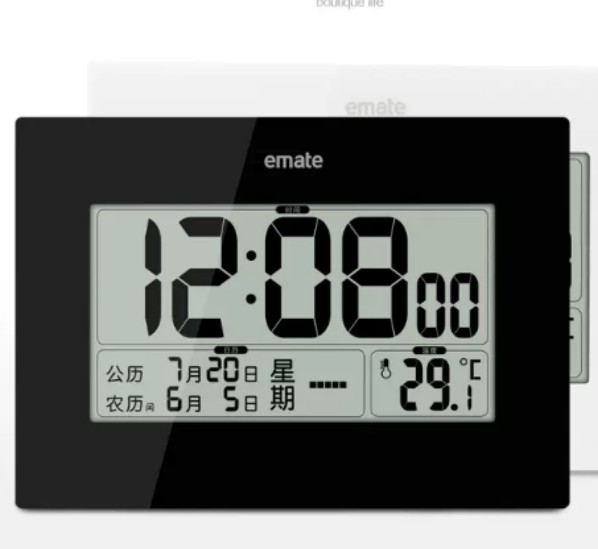 LED Chinese Lunar Calendar Digital Clock, Furniture & Home Living, Home ...