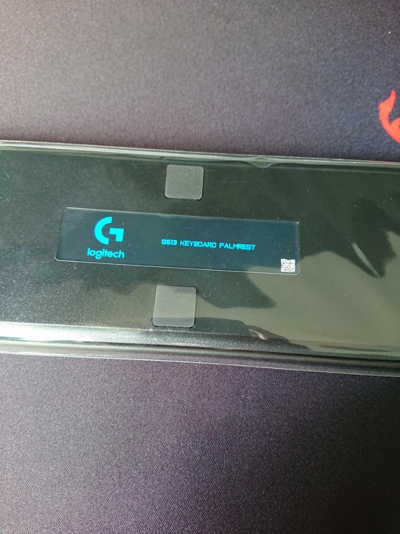 Logitech Keyboard Wrist Rest Computers Tech Parts Accessories Computer Keyboard On Carousell