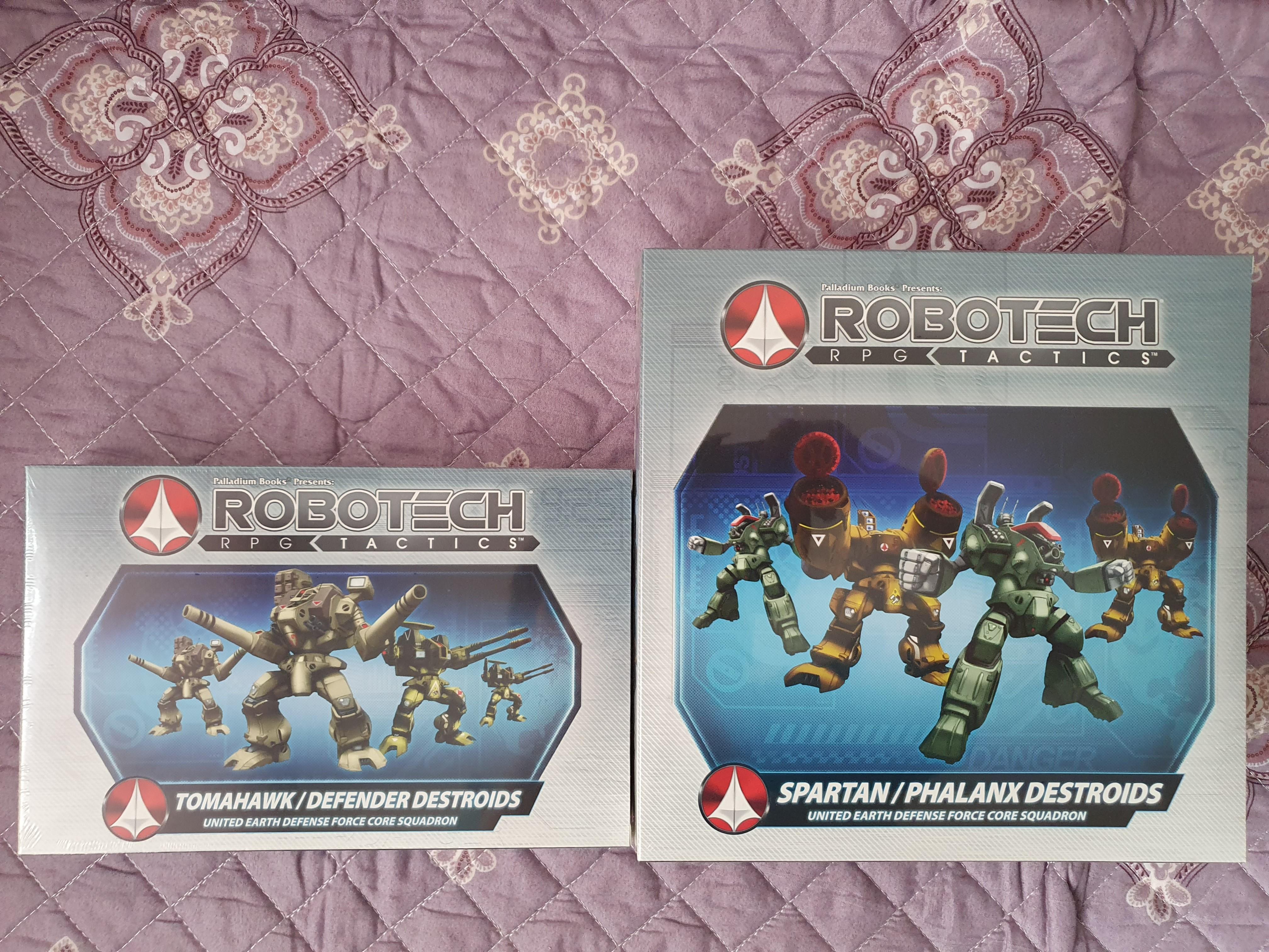 Macross / Robotech Tomahawk, Spartan, Phalanx Destroids set, Hobbies ...