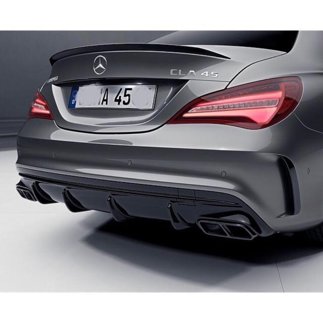 mercedes benz cla w117 bodykit amg a45 facelift style for w117 upgrade ...