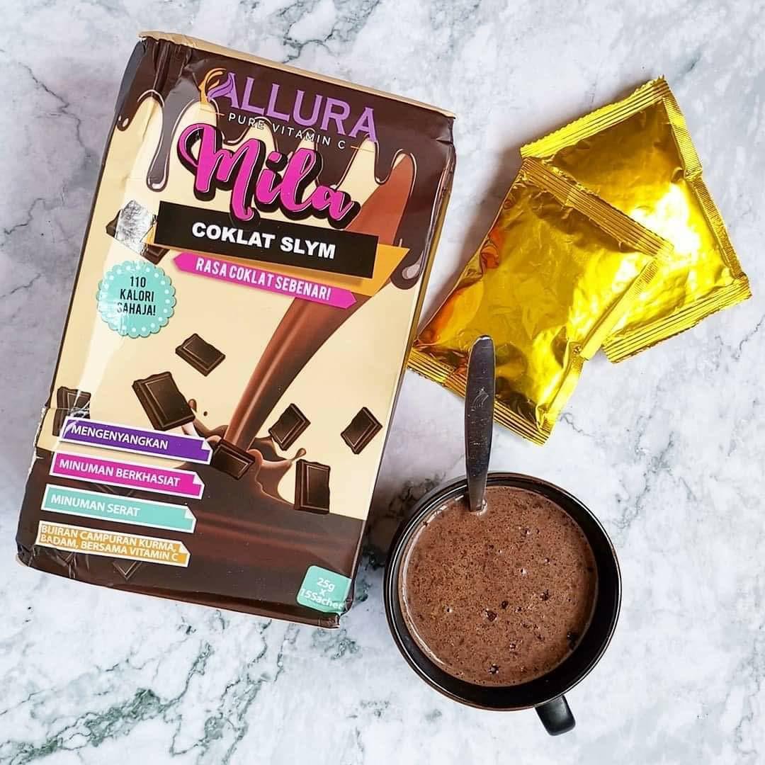 MILA COKLAT SLYM / MILA CHOC OATS / ROLLED OATS / CHOCOLATE OATS ...