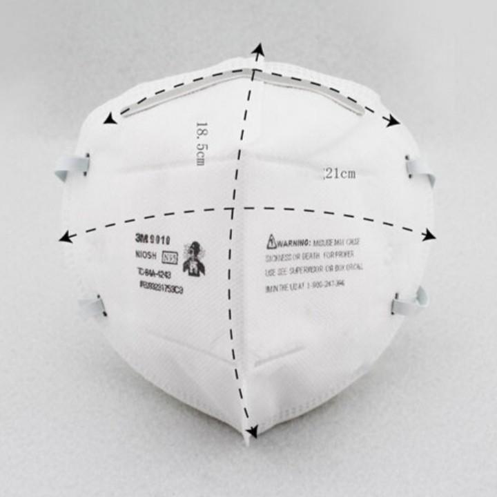 [N95] 3M 9010 N95 Respirator Mask, Health & Nutrition, Face Masks ...