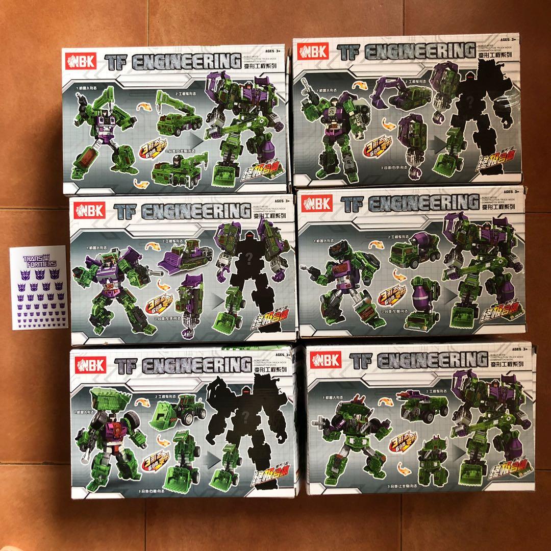 Transformers NBK Engineering - Constructicons Devastator (aka NOT ...