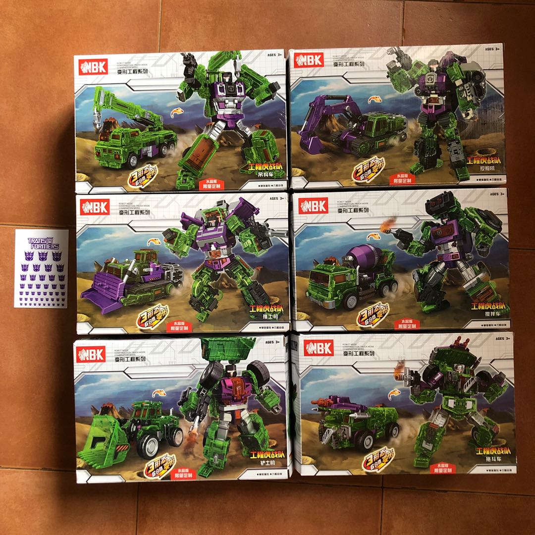 Transformers NBK Engineering - Constructicons Devastator (aka NOT ...