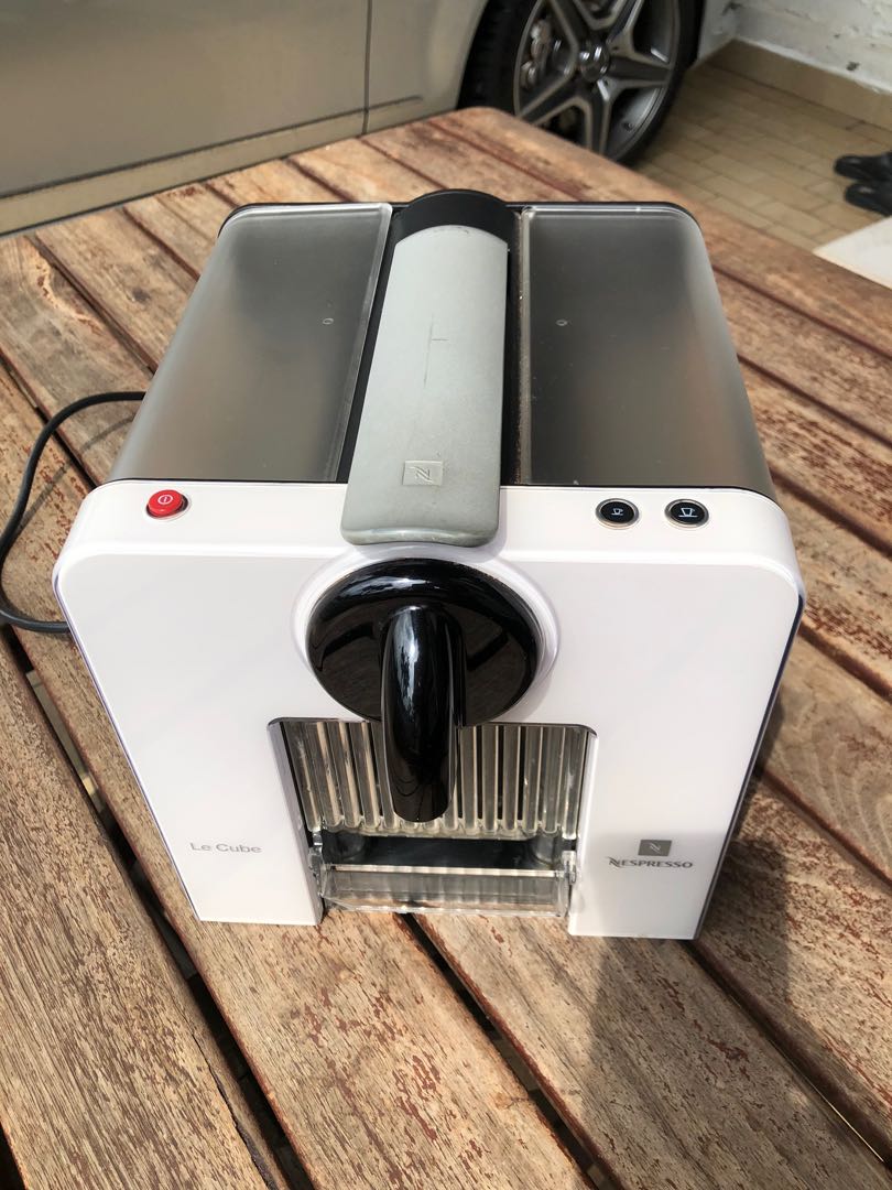 Nespresso Le Cube Coffee Machine, TV & Home Appliances, Kitchen ...