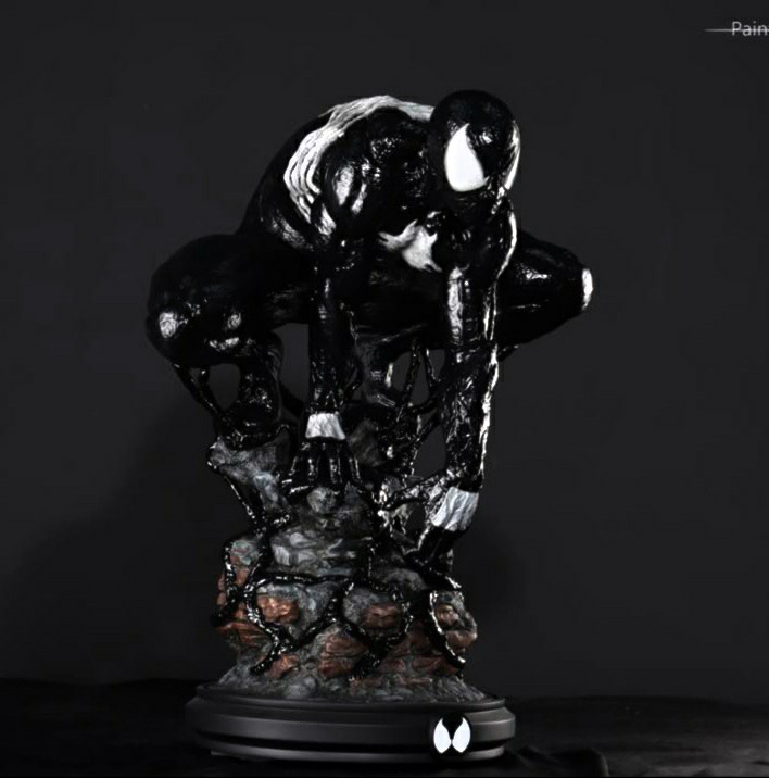 [EXO] Symbiote Spiderman statue (Tags: Sideshow XM kotobukiya Bowen ...