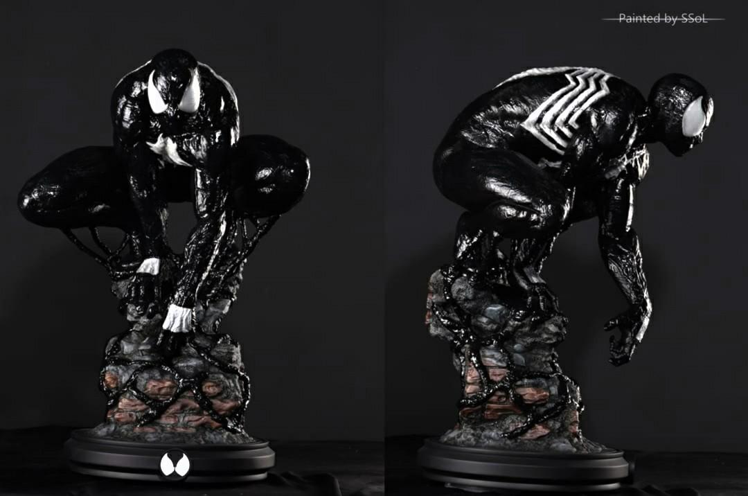 [EXO] Symbiote Spiderman statue (Tags: Sideshow XM kotobukiya Bowen ...