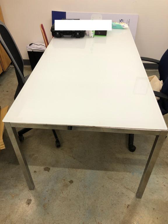 Office pantry table, Furniture & Home Living, Furniture, Tables & Sets ...