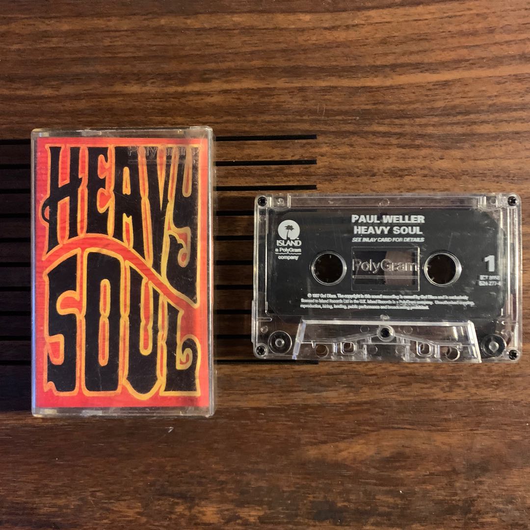 Paul Weller - Heavy Soul cassette/kaset, Hobbies & Toys, Music & Media ...