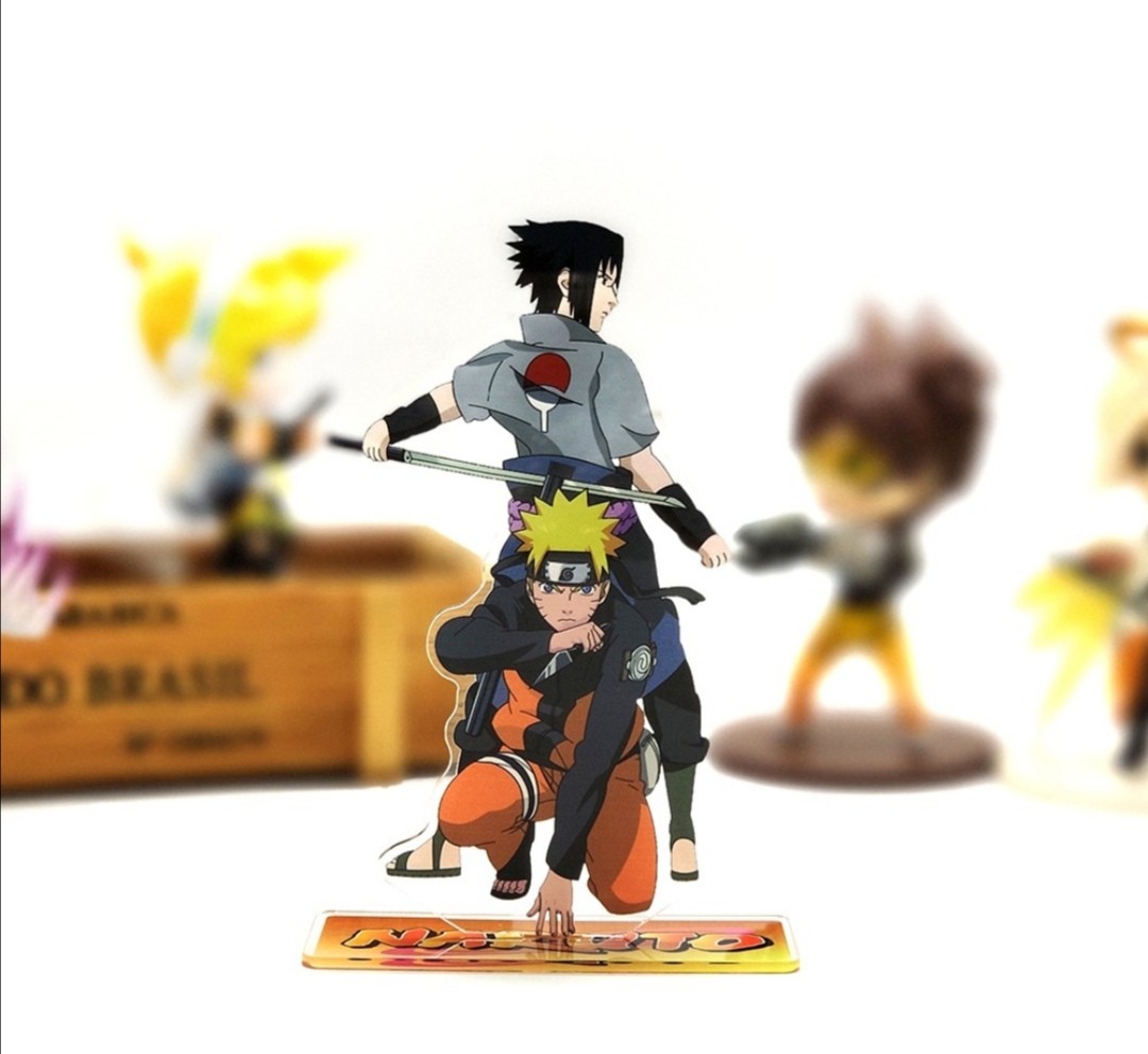 [po] naruto acrylic standee, Entertainment, J-pop on Carousell
