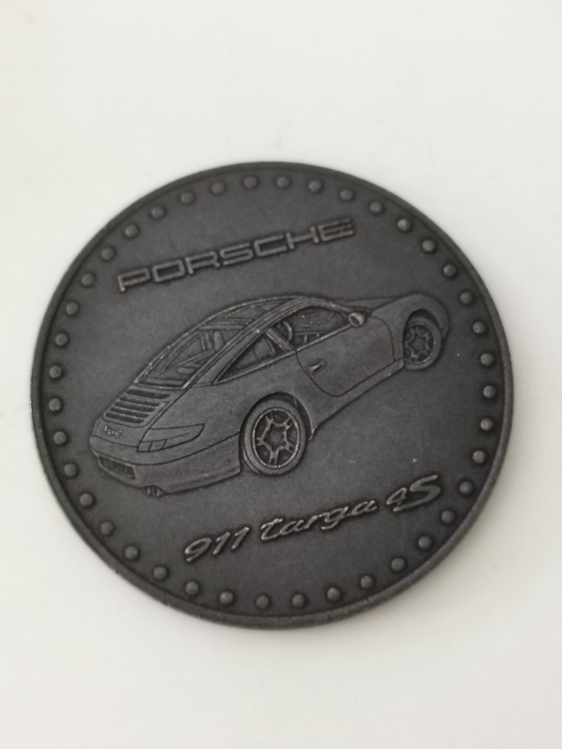 Porsche 911 Targa 4s Coin, Hobbies & Toys, Memorabilia & Collectibles ...