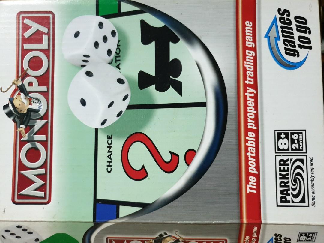 Portable Monopoly game set, Hobbies & Toys, Toys & Games on Carousell