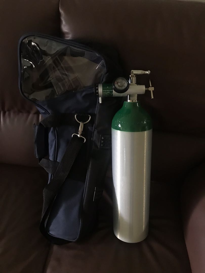 Portable Oxygen Tank, Health & Nutrition, Assistive & Rehabilatory Aids ...