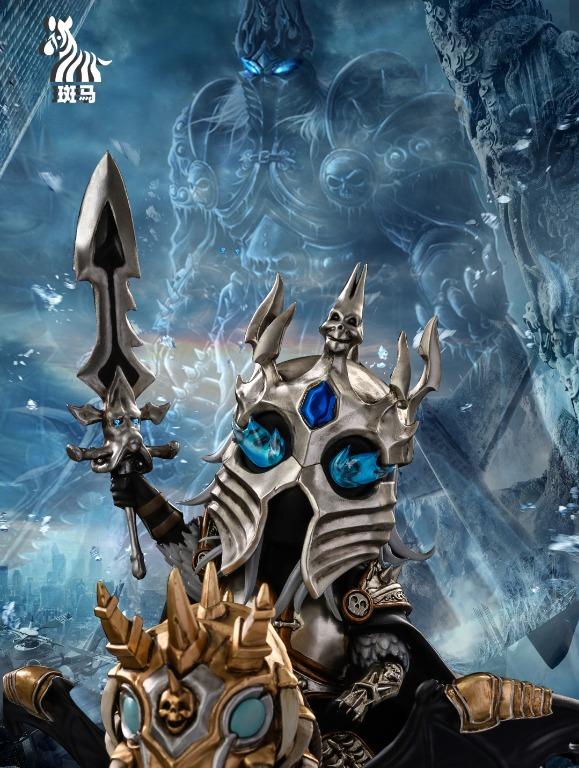 [PO]WOW: LITTLE LICH KING FIGURE STATUE, Toys & Games, Bricks ...