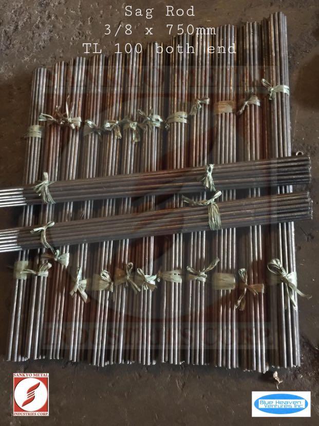 Sag rod , stud bolt and threaded rod, Commercial & Industrial ...