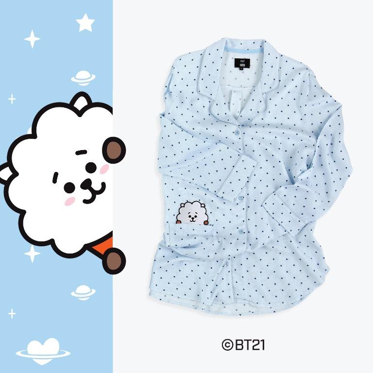 SALE! BT21 HUNT INNERWEAR Pajama Dress ( bts rm jin yoongi jhope jimin ...