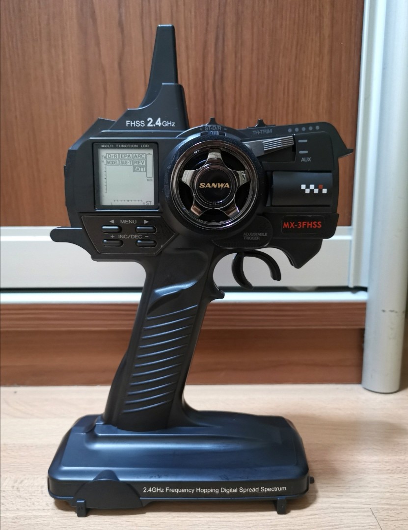 Sanwa/Airtronics MX-3 FHSS 2.4GHz Transmitter With RX-351FS Receiver, Hobbies & Toys, Toys ...