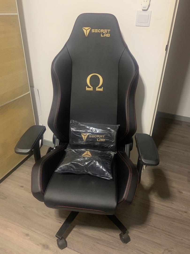 Secret Lab omega stealth 2018, Furniture & Home Living, Furniture ...