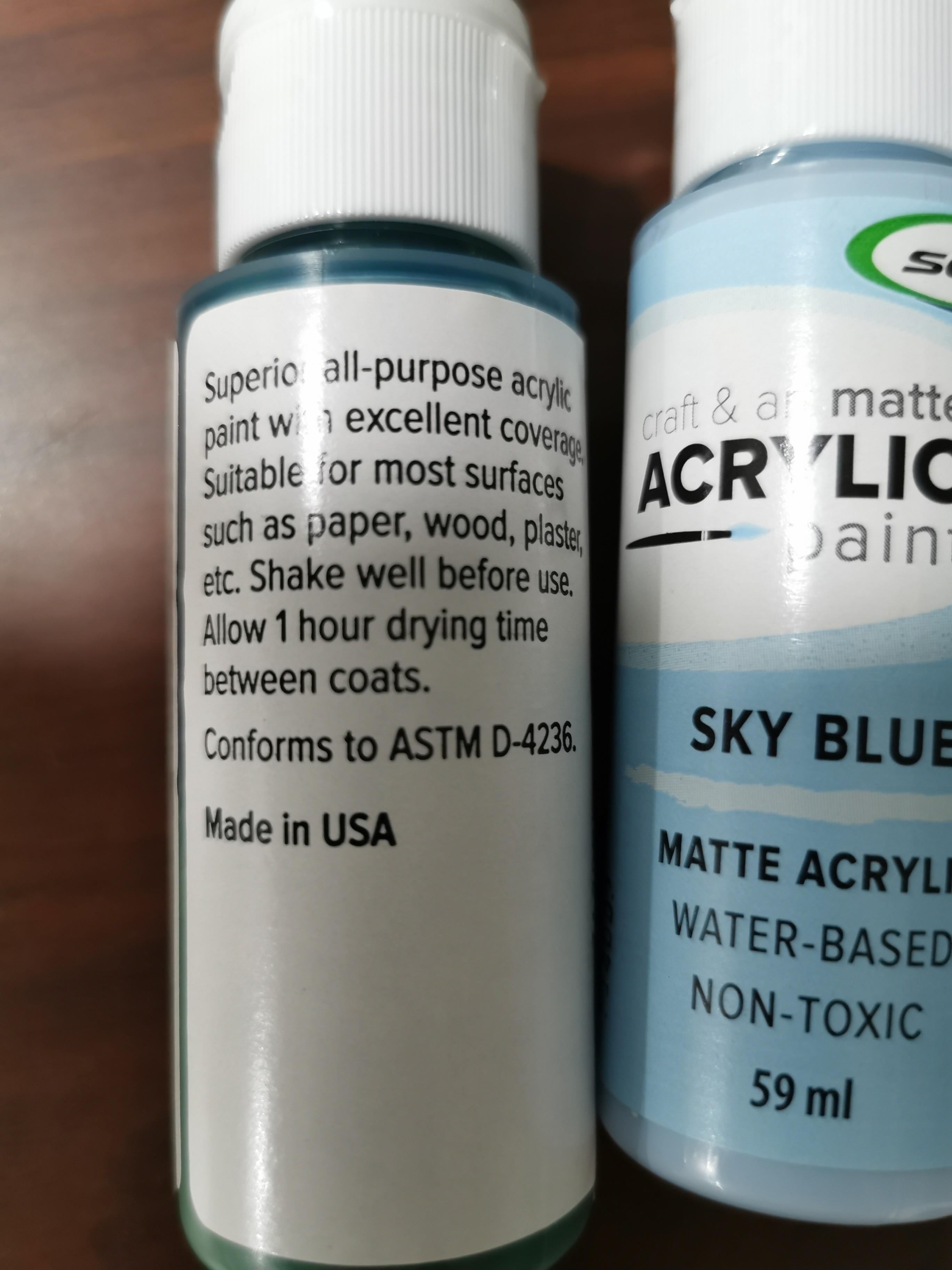 Semco Acrylic Paint (59ml), Design & Craft, Craft Supplies & Tools on ...