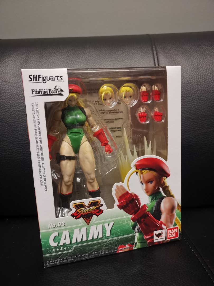 Shf Cammy Street Fighter, Hobbies & Toys, Toys & Games on Carousell