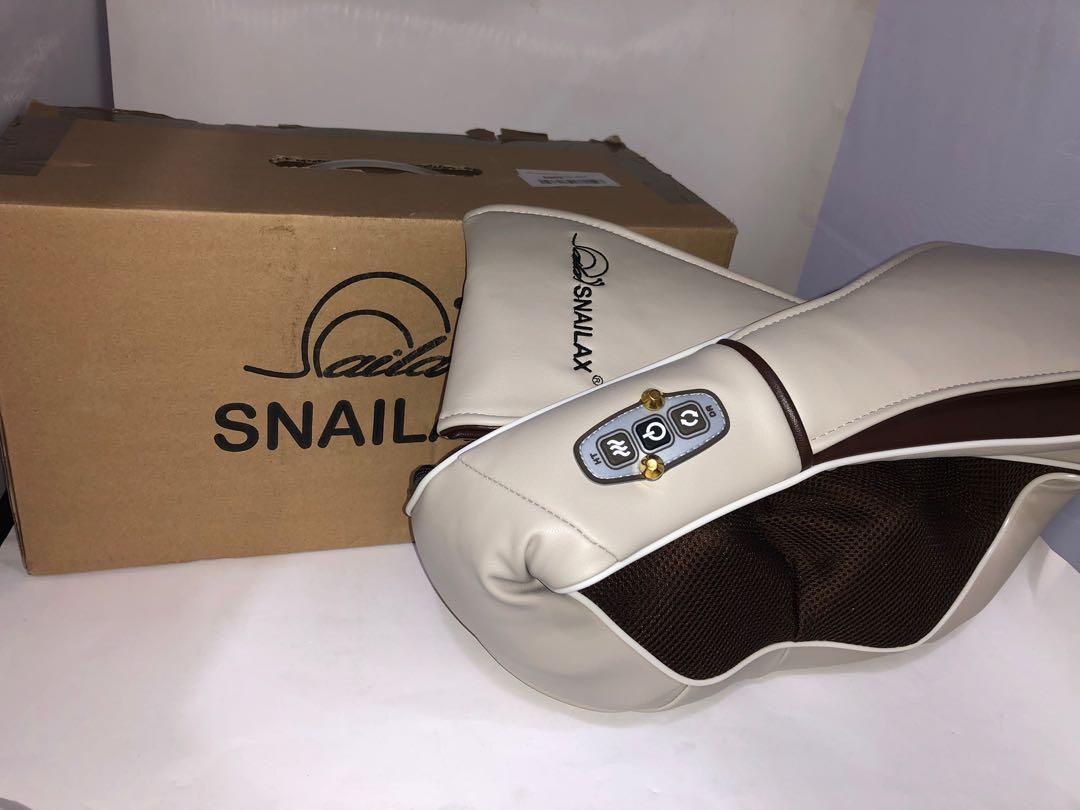 Snailax Shiatsu Back Neck And Shoulder Massager With Heat Deep 1493