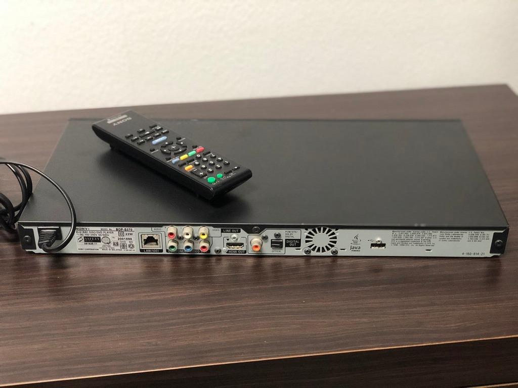 Sony BDP-S370 & Panasonic DMP-BD60, TV & Home Appliances, TV ...