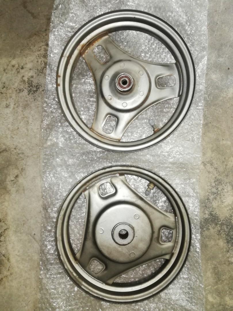 sports rim suzuki V100 #IAmBoss, Auto Accessories on Carousell