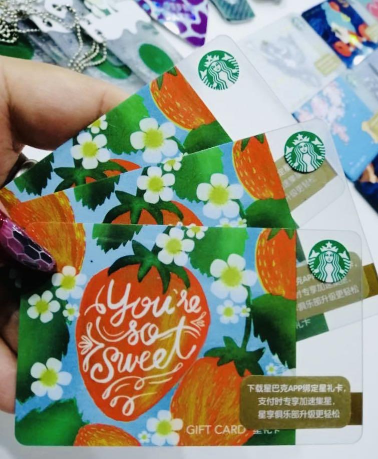 Starbucks Cards for collection, Everything Else, Others on Carousell