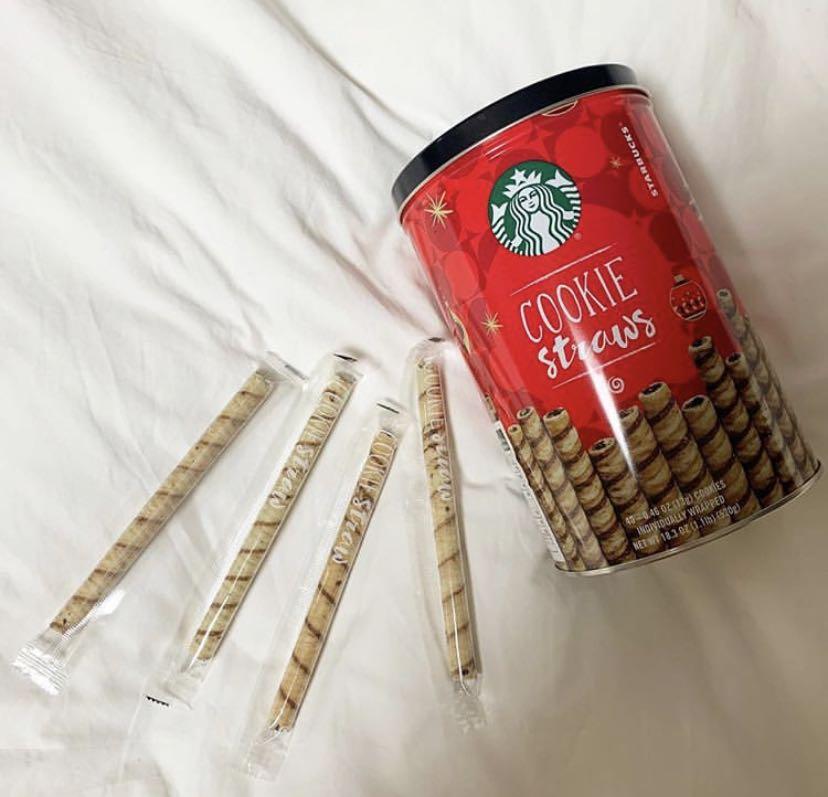 Starbucks Cookie Straws, Food & Drinks, Homemade Bakes on Carousell