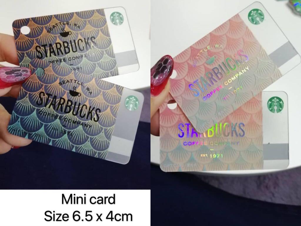 Starbucks mini size Empty card, Everything Else, Others on Carousell