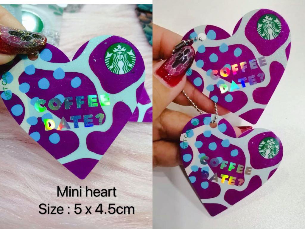 Starbucks mini size Empty card, Everything Else, Others on Carousell