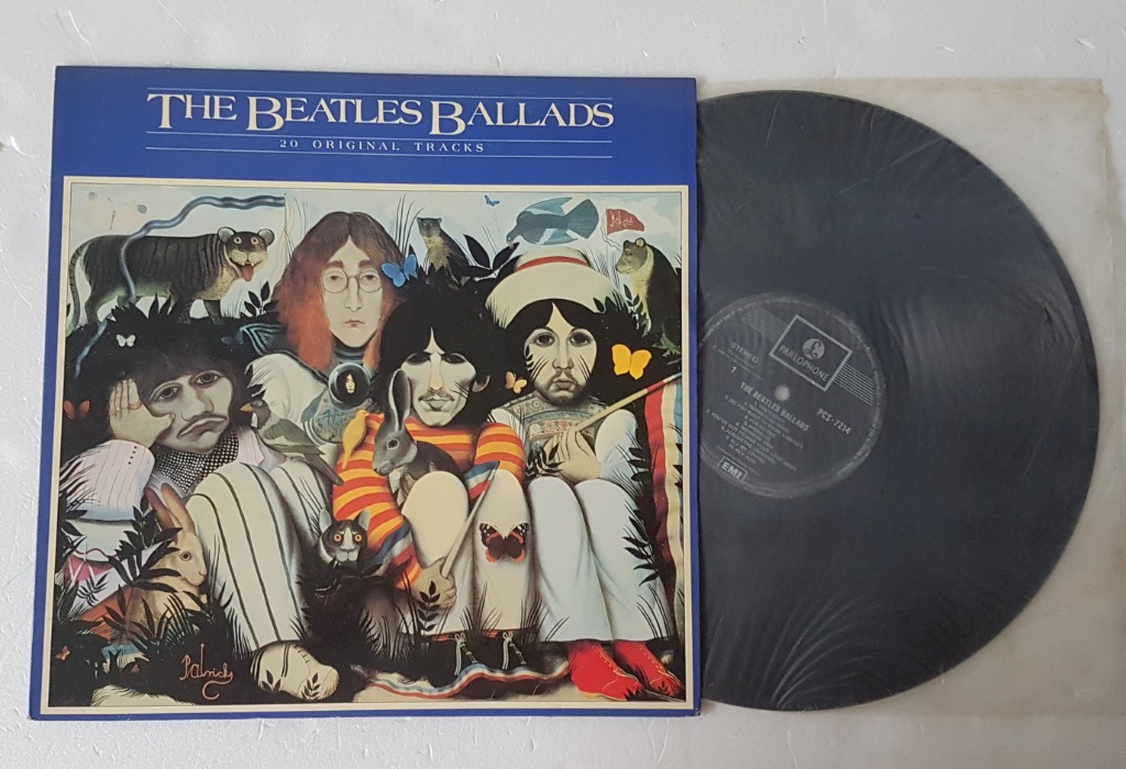 The Beatles, 20 original tracks, the Beatles Ballads, 1980 EMI records ...